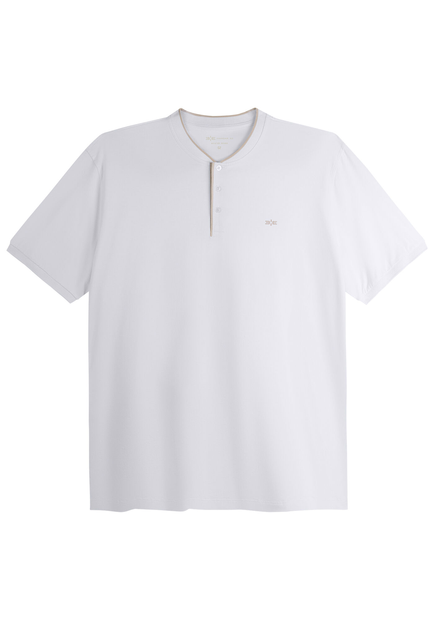 Camisa Gola Padre Malha Natural Classic | Hangar 33