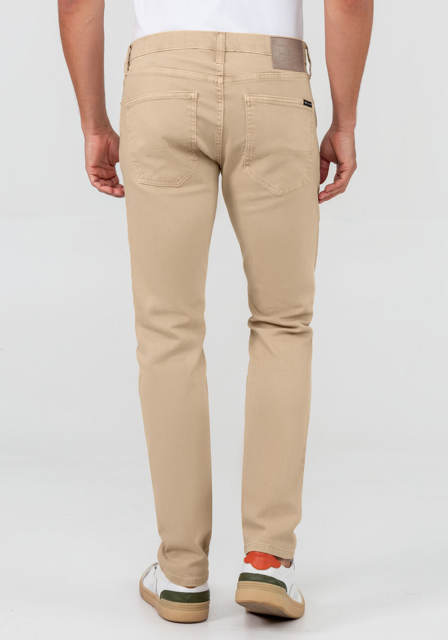 Calça Sarja Masculina Slim Com Elastano Hangar 33